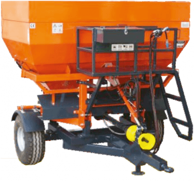 AXN T-2500 Double Disc Two Wheel Fertilizer Spreader Machines